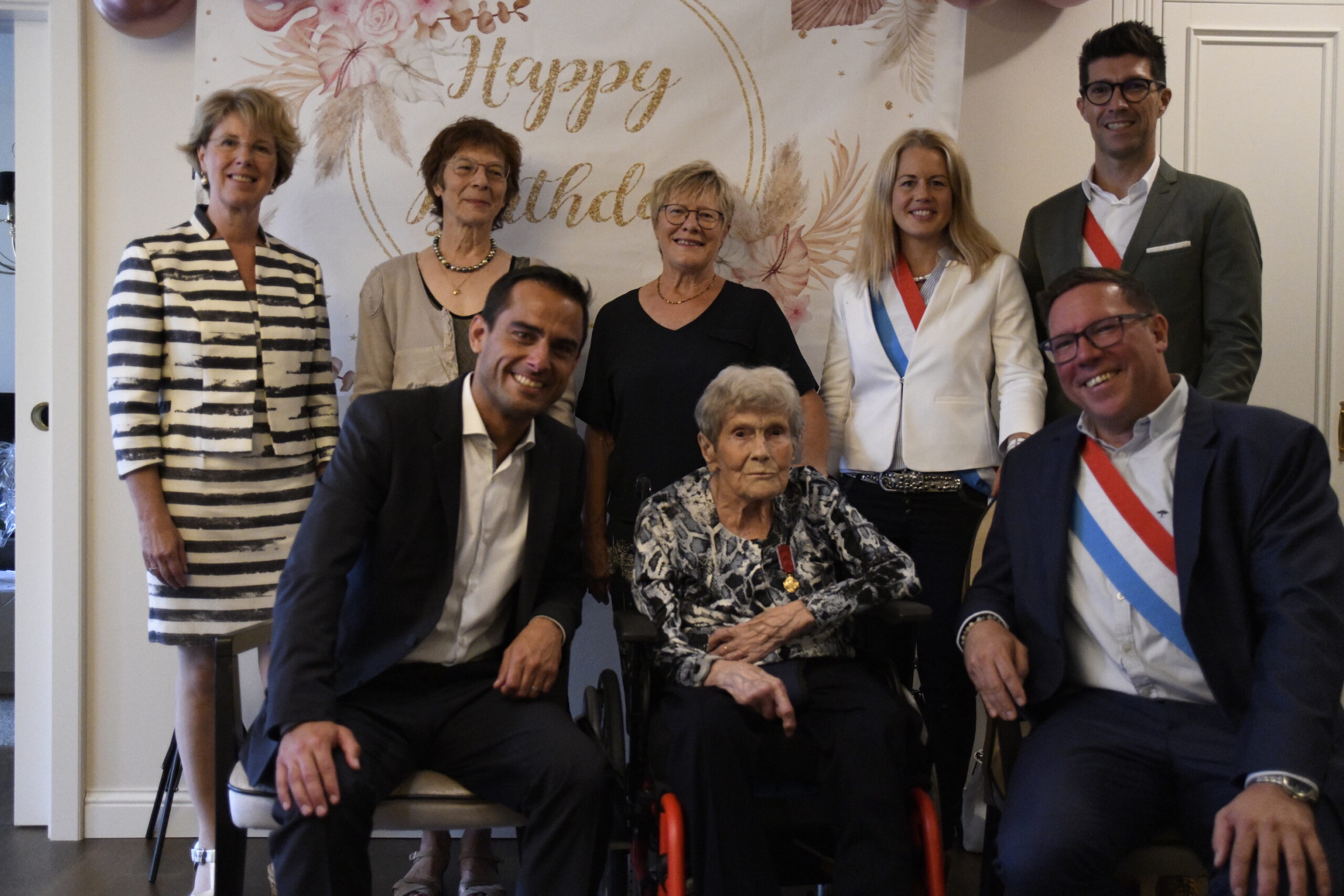 En aussergewéinleche Gebuertsdag: D'Madamm Besch-Medinger feiert hir ...